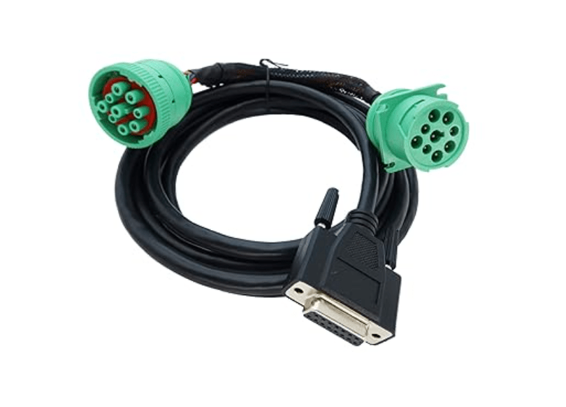 DSUB15 to Green Type 2 SAE J1939 Male and Female Splitter Y Cable ...