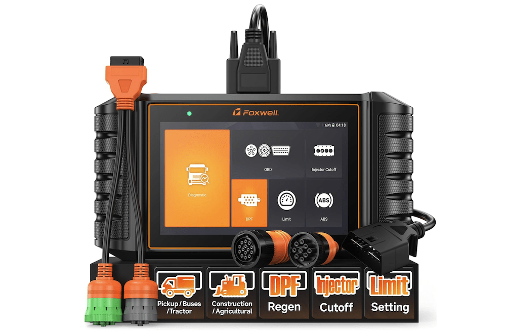 HD500 Heavy Duty Truck Scanner – Professional Diesel Diagnostic Tool ...